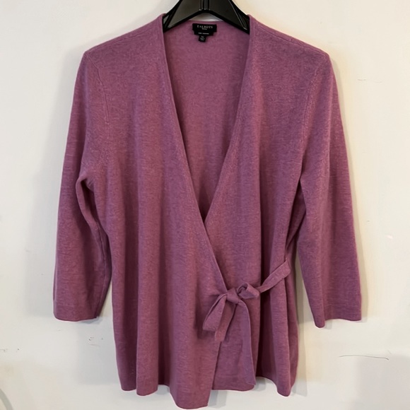 Talbots | Sweaters | Talbots Pure Cashmere Lpetite Wrap Sweater ...